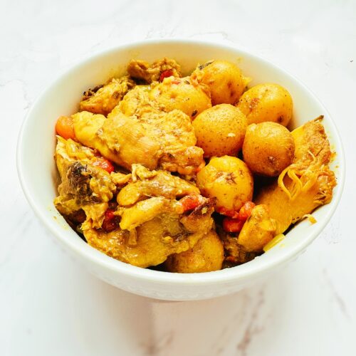 Original Jamaican Curry Recipe with Chicken - Briana Natural